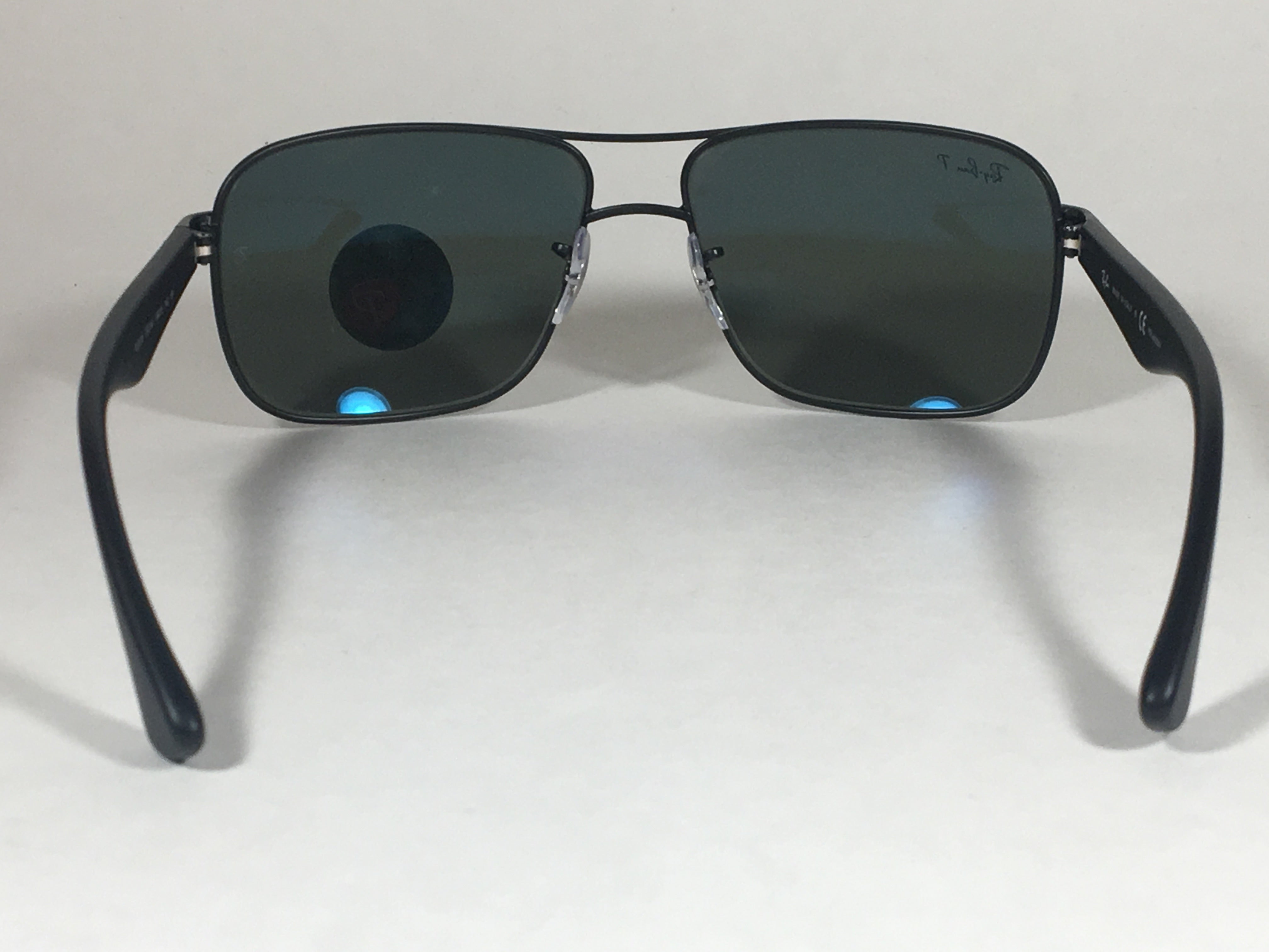 Ray-Ban Polarized Navigator Sunglasses RB3516 006/9A Matte Black Frame ...