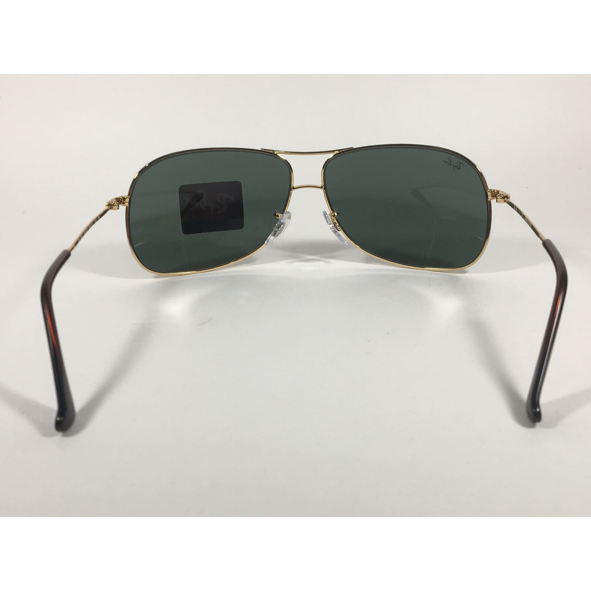 Ray-Ban RB3267 001/71 Arista Highstreet Aviator Sunglasses Gold With G ...