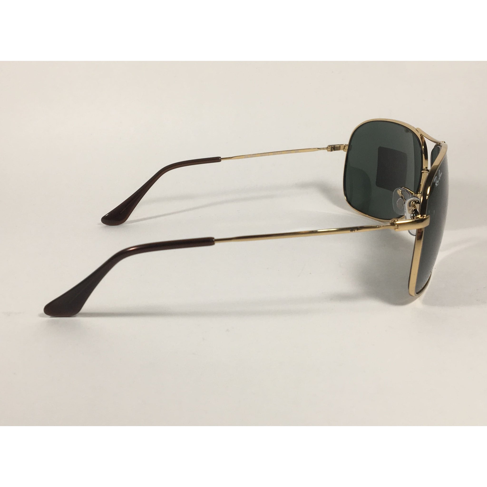 Ray-Ban RB3267 001/71 Arista Highstreet Aviator Sunglasses Gold With G ...